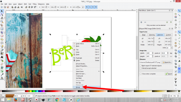 Making Mock-Ups In Inkscape - HoopMama