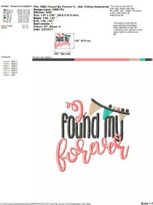 I Found My Forever Home - Embroidery and Cutting Options - HoopMama