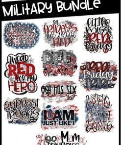 Military Printable Background Bundle - DOWNLOAD - HoopMama