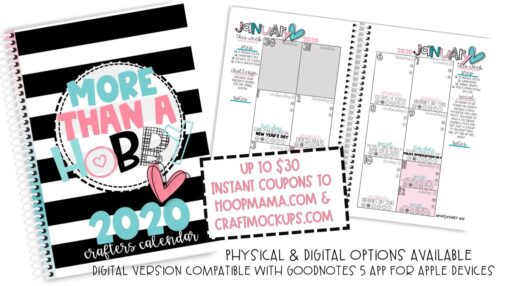 Crafters Calendar - HoopMama