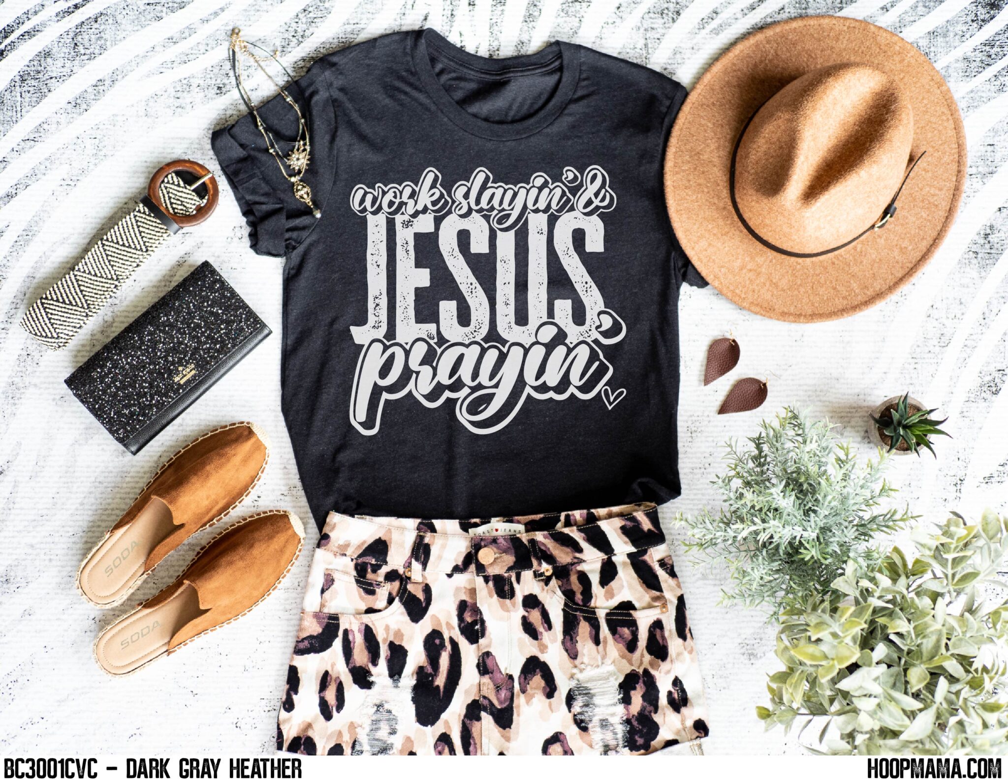 G5E2 - Work Slayin And Jesus Prayin - 10.5" SCREEN PRINT TRANSFER ...