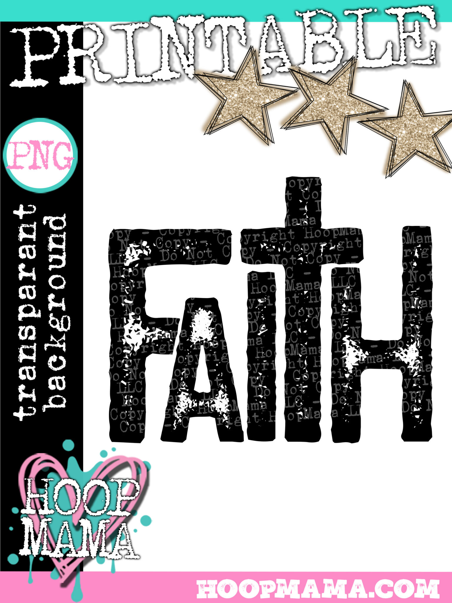 Faith-PRINTABLE DOWNLOAD - HoopMama