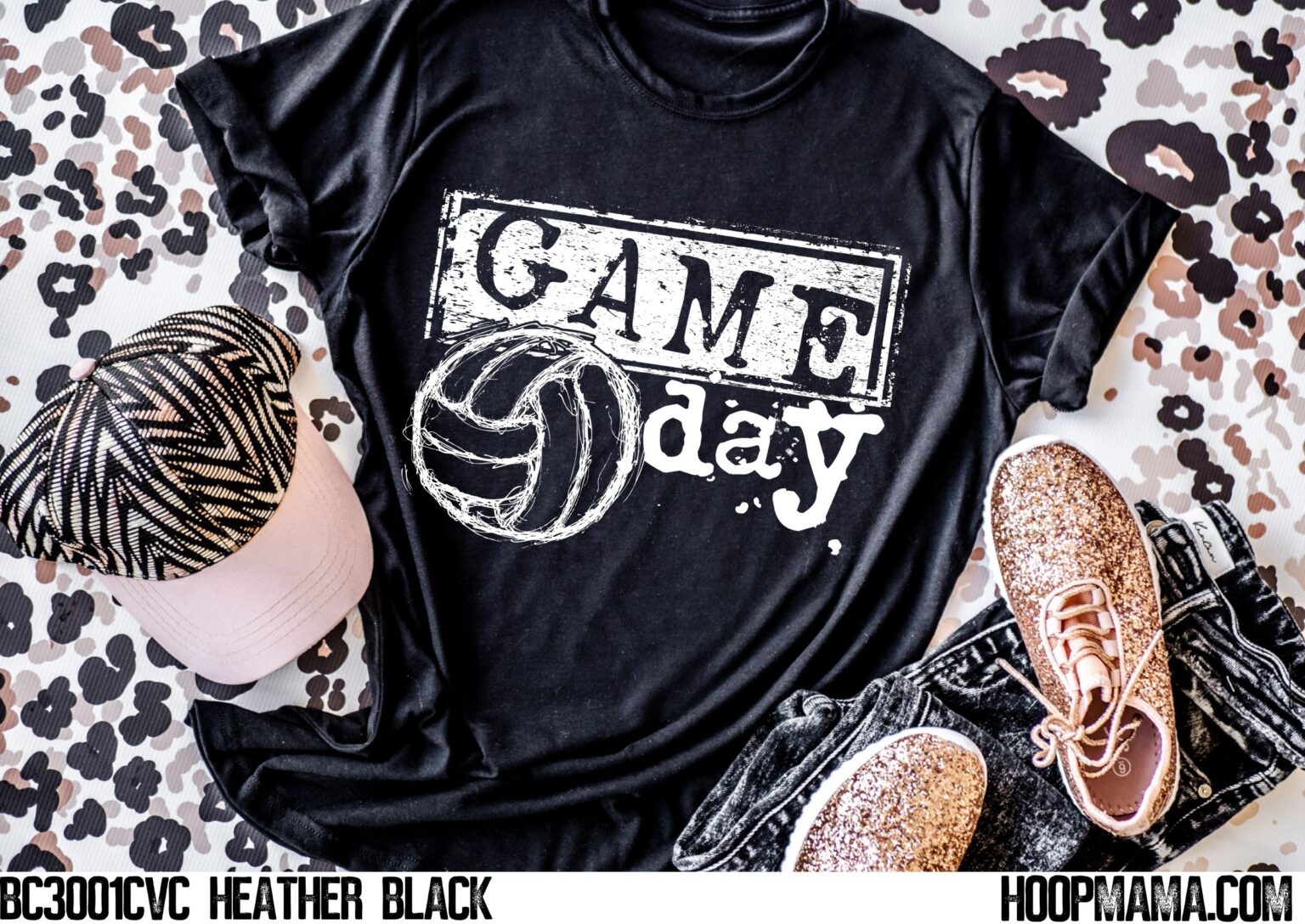 I2H1 - Game Day Volleyball - SCREEN PRINT TRANSFER - HoopMama