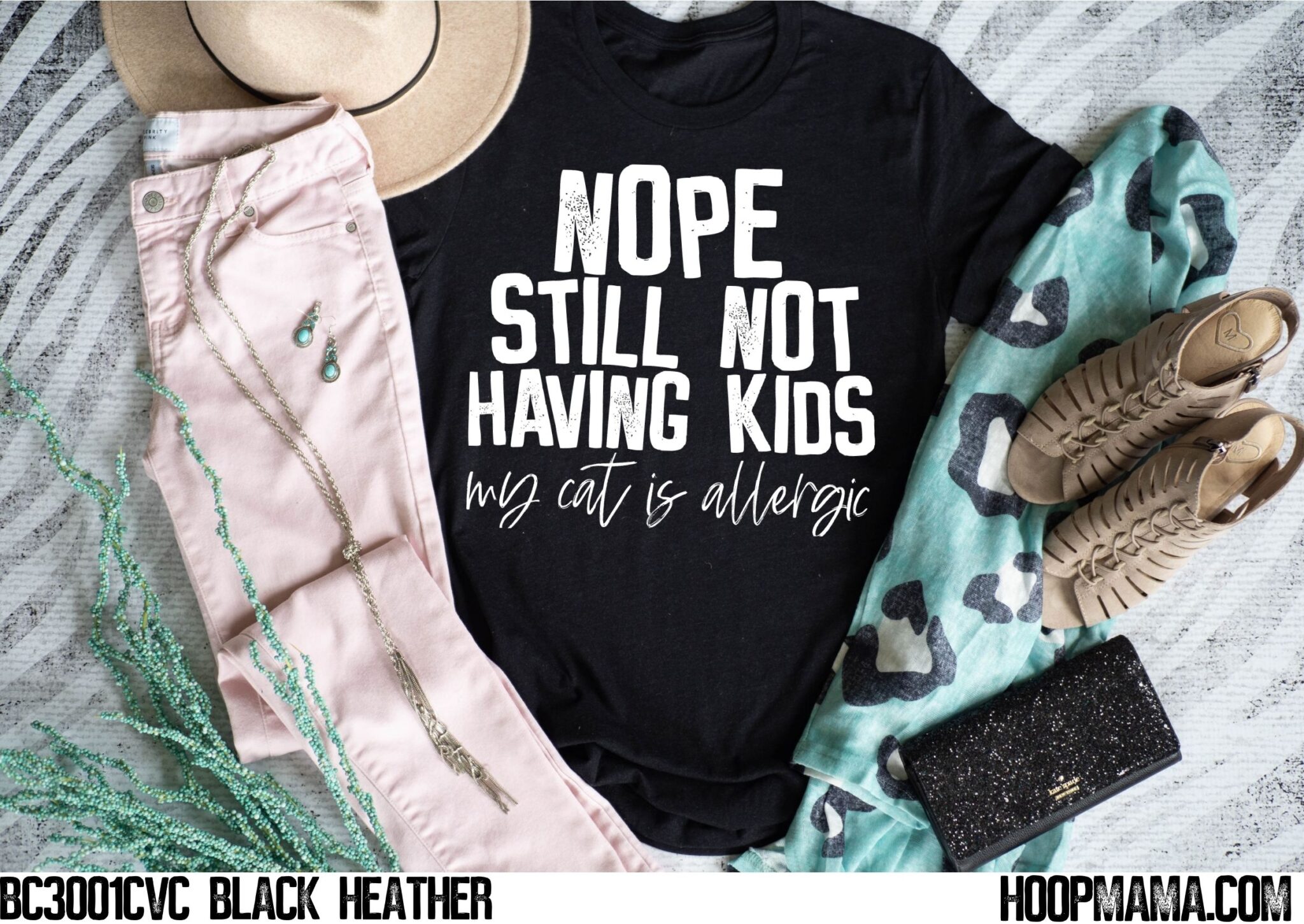 I2B2 - Nope Still Not Having Kids- SCREEN PRINT TRANSFER - HoopMama