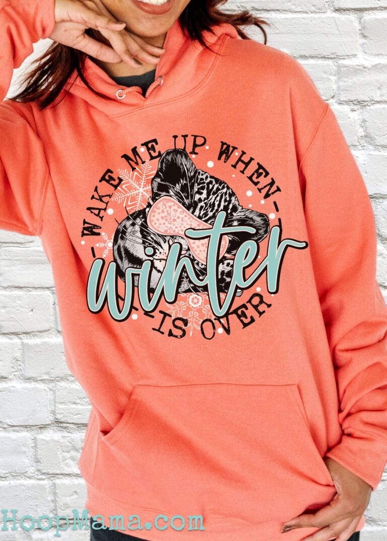 K4G-Wake Me Up When Winter Is Over- PREMIUM - 10.5" - SCREEN PRINT ...